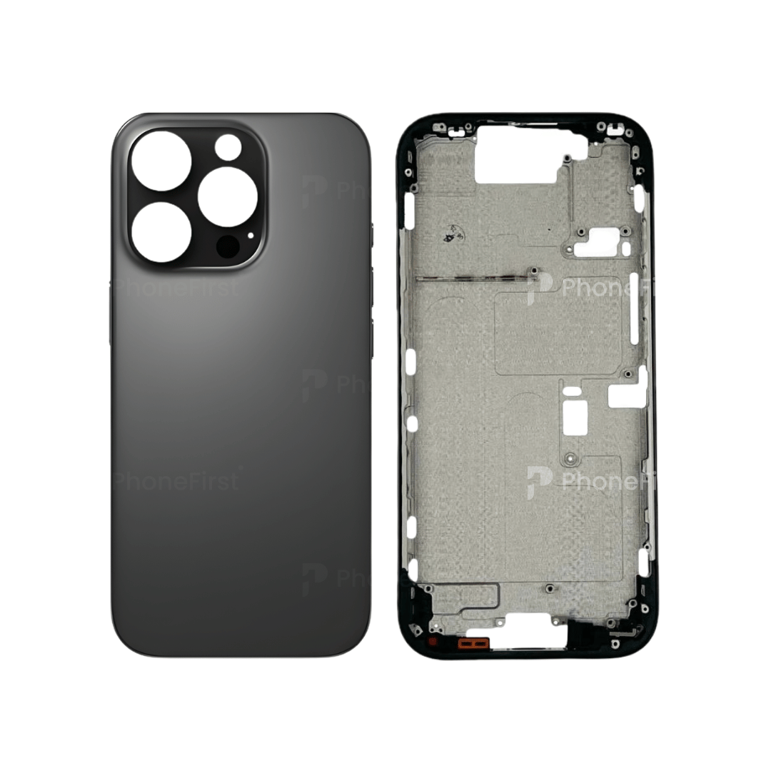 Apple iPhone 16 Pro Housing Without Parts Black Titanium – PhoneFirst